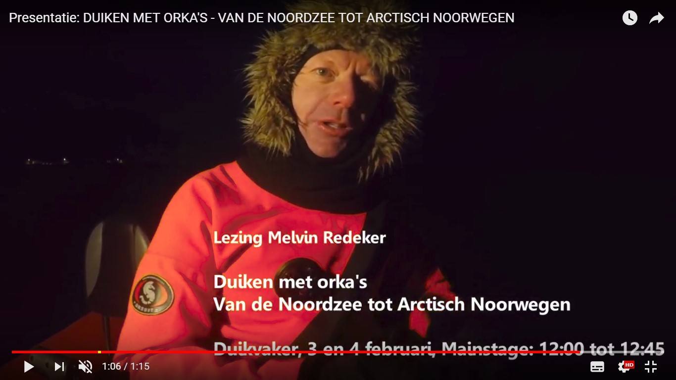 Presentaties op main stage Duikvaker | Avonturier Melvin Redeker